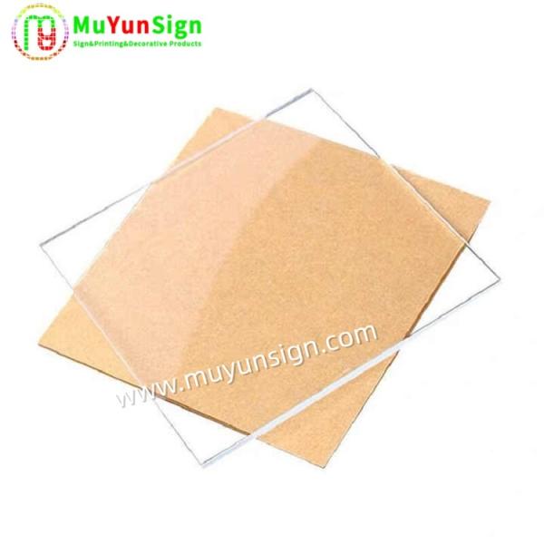 Quality Clear Engraving Acrylic Panel Sheet Craft Paper Protective 1.2 g/cm3 for sale