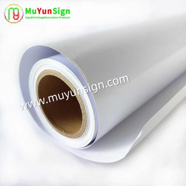 Quality Signage Branding Inkjet Self Adhesive Vinyl Tile For Advertising for sale