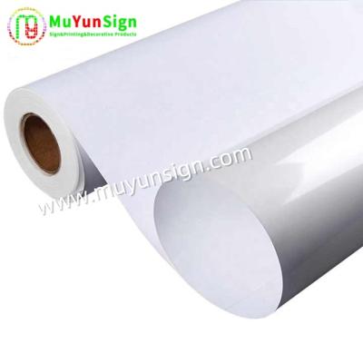 China Glossy / Matte Surface Self Adhesive Vinyl Label Solvent Latex UV Inks Printing for sale
