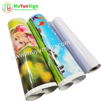 China Digital Printing Self Adhesive Vinyl For Public / Commercial Area Advertising for sale