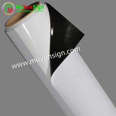 China Black Glue Permanent Adhesive Vinyl Digital Printing Vibrancy Glossy Or Matte Finish for sale