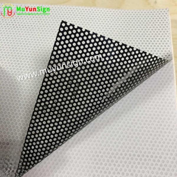 Quality Perforated One Way Vision Vinyl Printable Window Graphics Enhances Privacy for sale