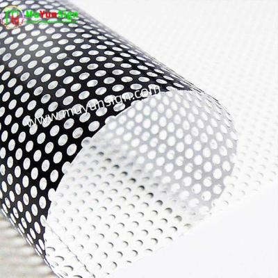 China One Way Privacy Window Screen Mesh Printable Adhesive Vinyl Easy Cutting For Shopping Advertising for sale