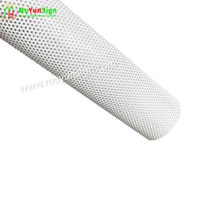 China Vinyl Perforated One Way Vision Film For Windows Privacy / Branding for sale