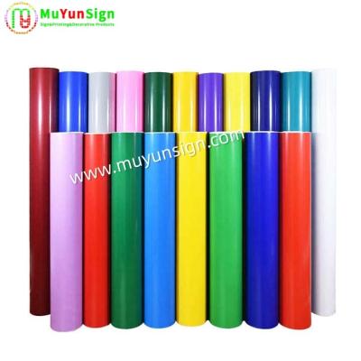China Glossy / Matte Surface Self Adhesive Vinyl For Cutting Vibrant Hues Decorative Film for sale