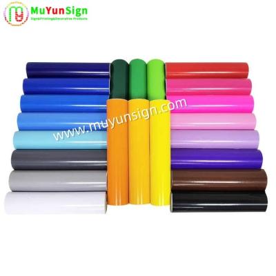 China Vehicle Lettering Glossy Color Cutting Vinyl 80 Micron for sale