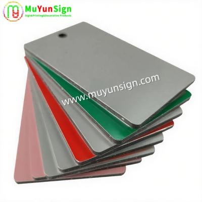China Smooth Aluminium Honeycomb Composite Panel PE Coated 3/4 Mm For Signage for sale