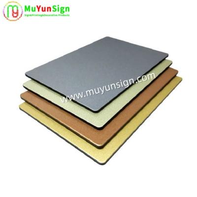 China Weather Resistance Aluminium ACP Sheet For Interior Wall Cladding Panel for sale