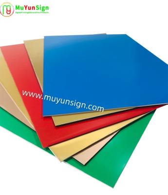 China Precoated ABS Double Color Sheet 1220x2440mm For Keyboard Keys for sale