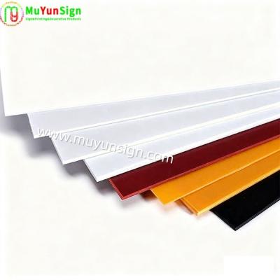 China 100% Virgin Acrylonitrile Butadiene Styrene Precoated Sheet Laser Engraving Plate for sale