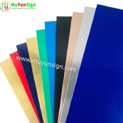 China Laser Engraving ABS Sheet With Co Extruded Double Color Layers for sale