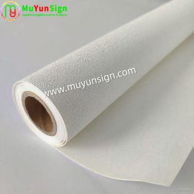 China Fabric Grain Self Adhesive Wallpaper Non Woven Wall Decoration Paper for sale