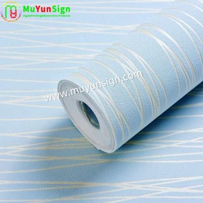 China Screen Printing Self Adhesive Wall Paper Hassle Free for Home Office for sale