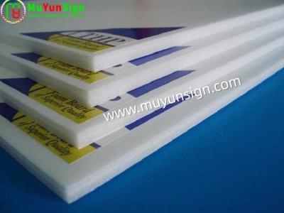 China Red Blue KT Board Paper Foam Sheet Matte Finish UV Flatbed Printing Lightweight for sale