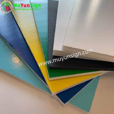 China Polystyrene Foam Core Paper Foam Board Customized Color Warp Free for sale