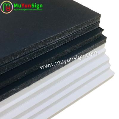 China Black White KT Sheet Polystyrene EPS Foam Smooth Printable for sale