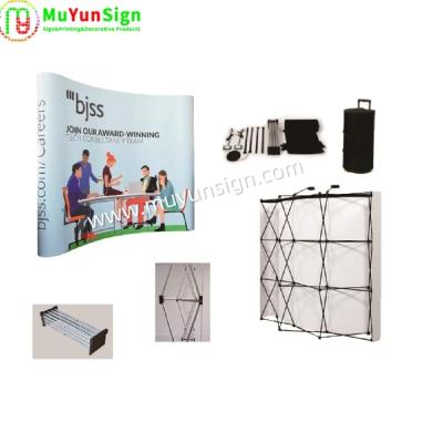 China Quick Assembly Disassembly Advertising Display Stand LED Lighting for sale