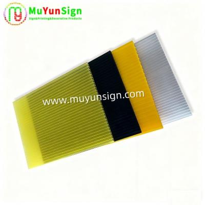 China Model Making Polypropylene Corrugated Sheet Various Thickness For Arts And Crafts for sale