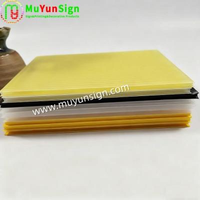 China High Impact Plastic Hollow Sheet Absorbs Shock For Signage Display for sale