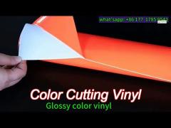 color letter cutting vinyl sticker full color self adhesive vinyl