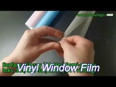 glass decoration graphic clear vinyl window film frosted privacy protecting