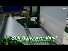 vehicle car wrapping self adhesive vinyl white pvc film roll digital printing
