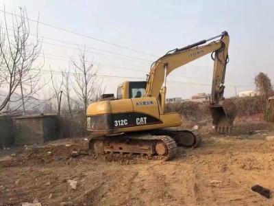 Cina CAT312C Escavatore usato Escavatore a trascinatore da 12 tonnellate con orario di lavoro ridotto in Giappone in vendita