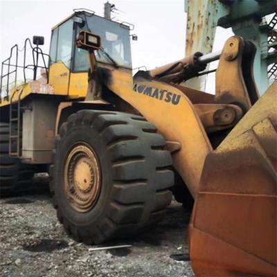 Cina Commercio al dettaglio WA600-6 caricatore di ruote usato Komatsu WA600-3 caricatore di seconda mano in buone condizioni in vendita