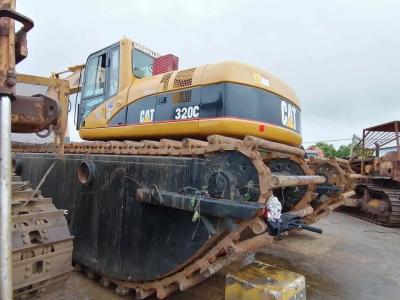 China Excavadora anfíbia Buggy pantanoso com motor forte Cat 320C usado em boas condições à venda