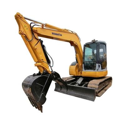 Cina Giappone Komatsu PC 78US Escavatore a trascinatore Mini Escavatore usato PC78US-6 con forchetta in vendita