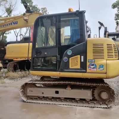 Cina Escavatore Komatsu PC70-8 di seconda mano da 7 tonnellate con capacità di secchio di 0,35 m3 in buone condizioni in vendita