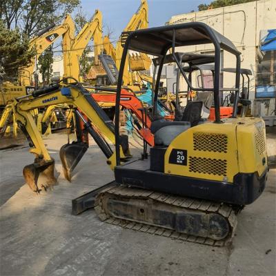 Κίνα 2 τόνους χρησιμοποιημένος Ιαπωνία Komatsu PC 20 MR Crawler Excavator με χαμηλές ώρες εργασίας και ιδανικό προς πώληση