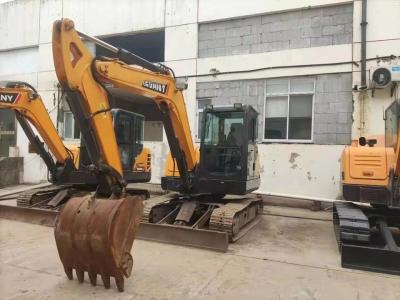 Cina 5 tonnellate Sany 55 escavatore SY55 SY55C-9 con motore Isuzu e 0,21 m3 di capacità del secchio in vendita