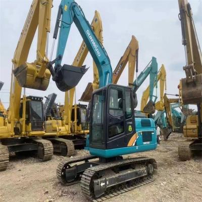 Cina Escavatore usato 2022 SUNWARD SWE 100E Mini Crawler Excavator con motore Kubota in vendita