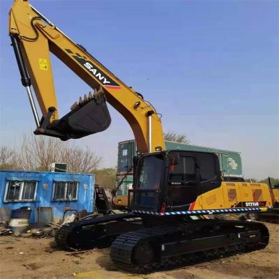 Cina Buone condizioni Sany 215 SY215 Escavatore a trascinatore 21 tonnellate con valvola idraulica originale in vendita