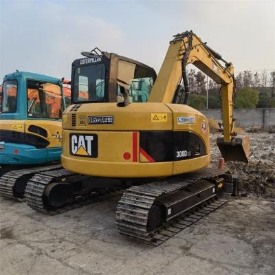 China Excavadora usada Caterpillar 308D CR com poucas horas de trabalho e em excelente estado à venda