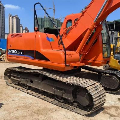 Cina Doosan DH150 150LC-7 Crawler Excavator dalla Corea del Sud con capacità di secchio di 0,75 m3 in vendita