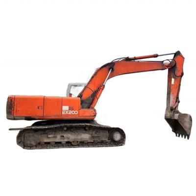 Cina Giappone importato Hitachi EX200-5 escavatore in perfette condizioni e basso peso di esercizio in vendita