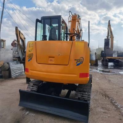 Cina 9 tonnellate di escavatore usato sany sy95c con basse ore di lavoro e cilindro idraulico originale in vendita