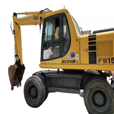 Cina Prodotto giapponese Usato Komatsu PC150 Escavatore Pompa idraulica Peso originale della macchina 19500 KG in vendita
