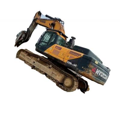 China 52000KG Peso de operação Hyundai R520LVS 520lc-9 Excavadora com bomba hidráulica original à venda