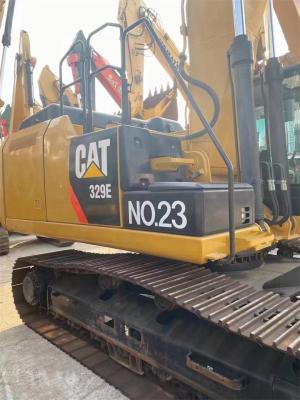 Cina Ore di lavoro minori 29tone Caterpillar 329E tipo Crawler con pompa idraulica originale in vendita