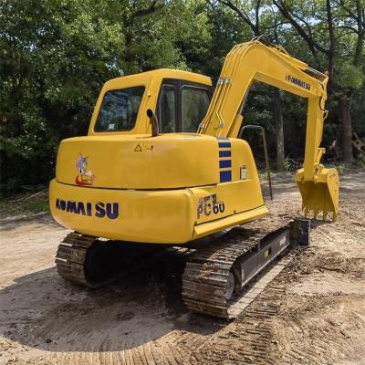 Cina Escavatore a trasloco Komatsu PC60-7 in ottime condizioni con motore Komatsu in vendita