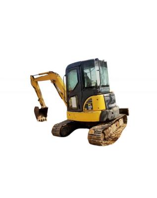 Cina Escavatori di seconda mano di tipo mobile di tipo crawler Komatsu PC50MR-2 in ore di lavoro inferiori in vendita