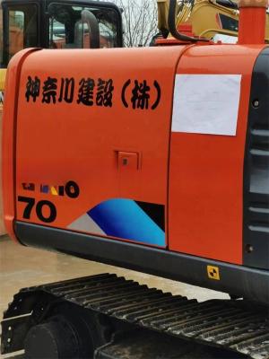Cina Eccellente condizione Hitachi ZX70 6ton Crawler Excavator di seconda mano con motore ISUZU in vendita