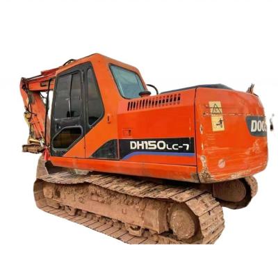 Cina Escavatore DOOSAN DH150LC-7 originale 15TON con cilindro idraulico originale e valvola in vendita