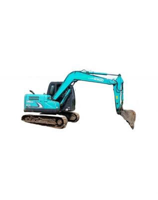 中国 中古 7.5トンのコベルコ SK75-8 エグババター クローラーチェーンと低労働時間 販売のため