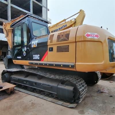 Cina Escavatori Caterpillar 330C crawler usati con orari di lavoro inferiori e potenza di 182kw in vendita