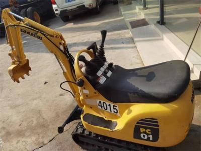 中国 小型のコマツーPC01掘削機 0.01m3のバケツ容量と良好な走行状態 販売のため