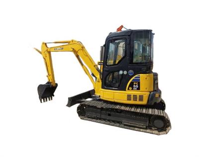 Cina Pompa idraulica originale Komatsu PC55MR Escavatore usato da 5,5 tonnellate con 1700 ore di lavoro in vendita